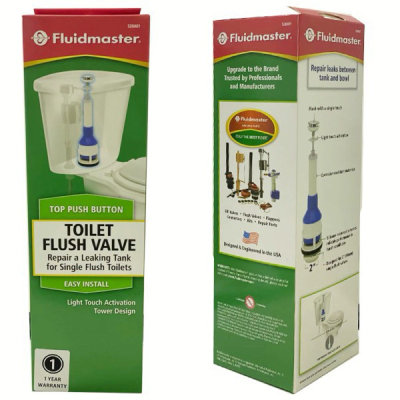 FLUIDMASTER TOP PUSH BUTTON FLUSH VALVE (520A01) | Shopee Malaysia