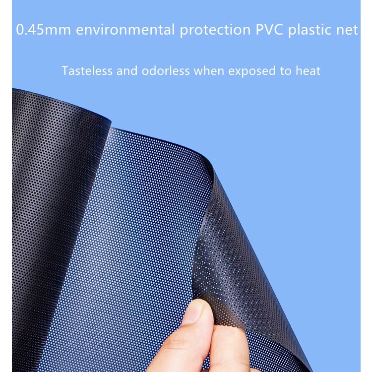 DIY CUSTOM SIZE Computer Mesh PVC PC Case Fan Cooler Black Dust Filter ...
