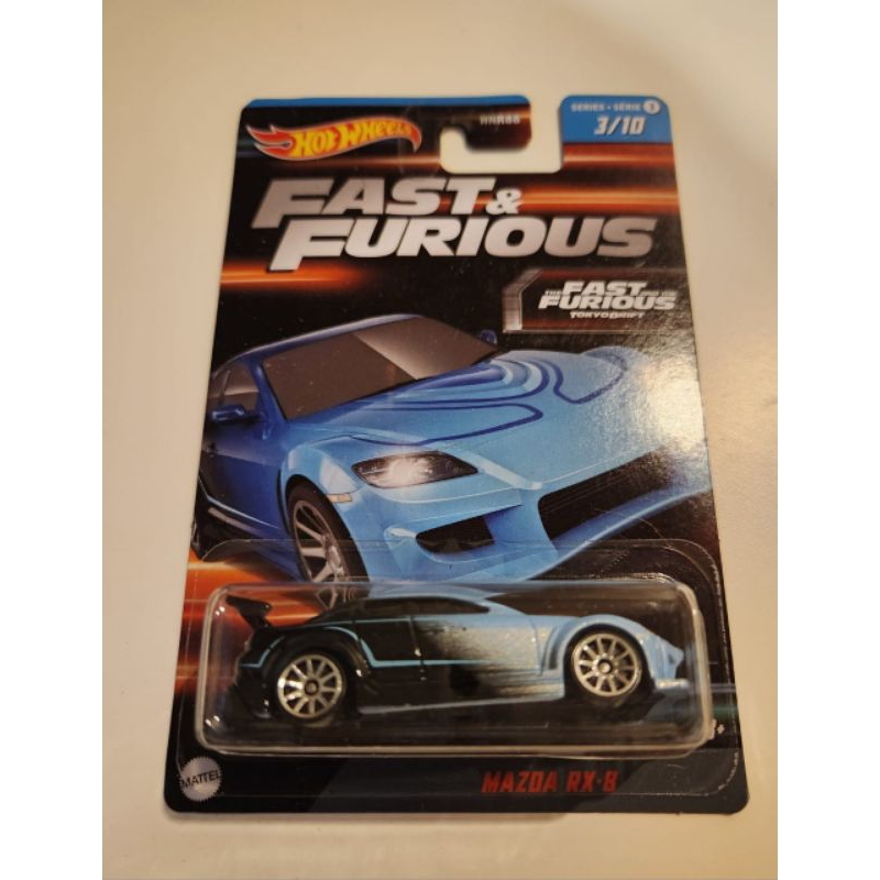 Hotwheels Mazda Rx8 fast and furious set | Shopee Malaysia