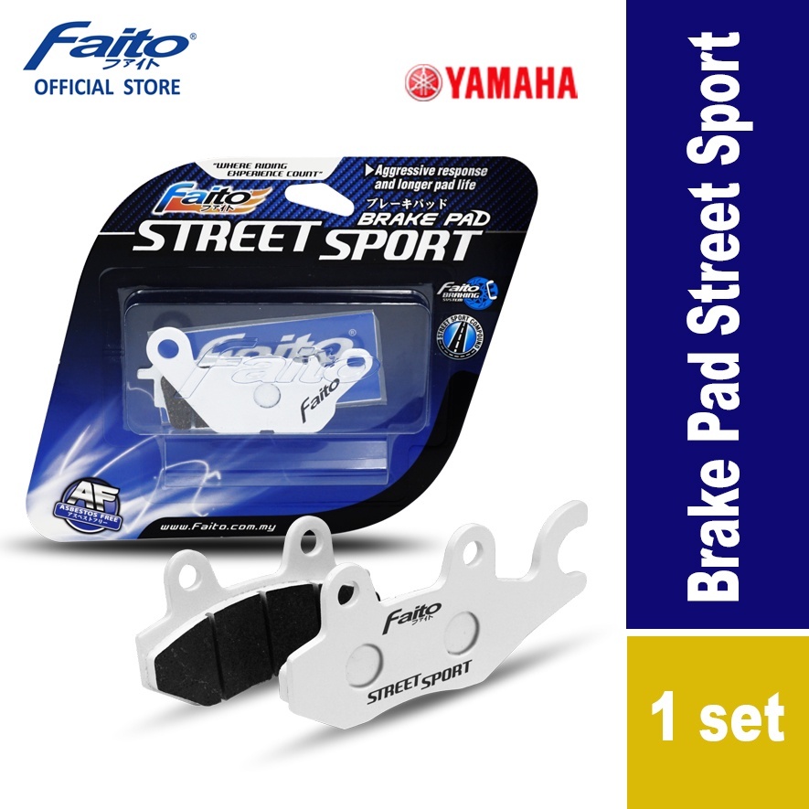 (DPSS-132) Faito Racing Disc Brake Pad(Street Sport) - (REAR)Y15ZR ...