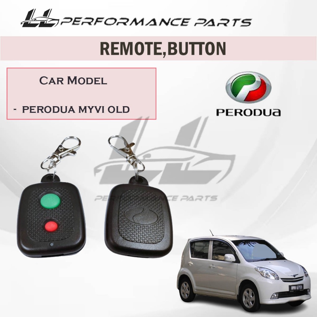 Original Remote Button Perodua Myvi Old 2005-2011 Car Alarm Remote ...