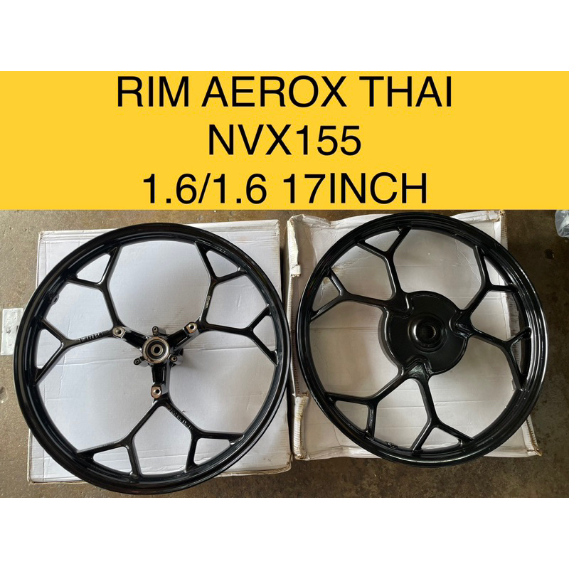 NVX SPORTRIM RIM AEROX THAI ENKEI 1.6/1.6 17INCH FOR NVX155 V1 V2 ...