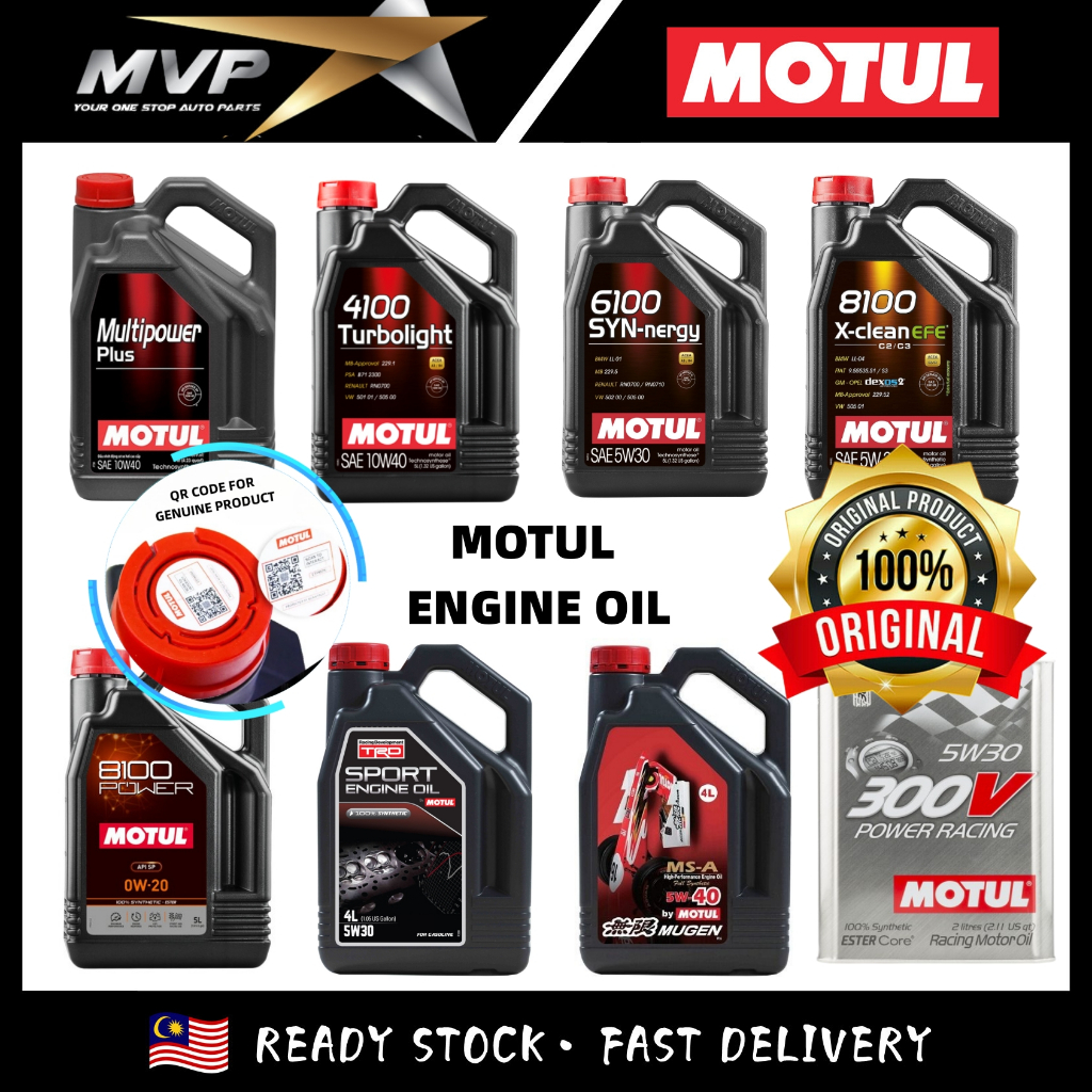 Motul 300V / Trd Sport / Mugen / 8100 X-CESS /Multipower Plus 4100 6100 ...