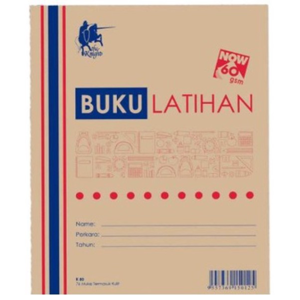 [12 Books] Primary School Exercise Book Buku Latihan Single Line - 80 ...