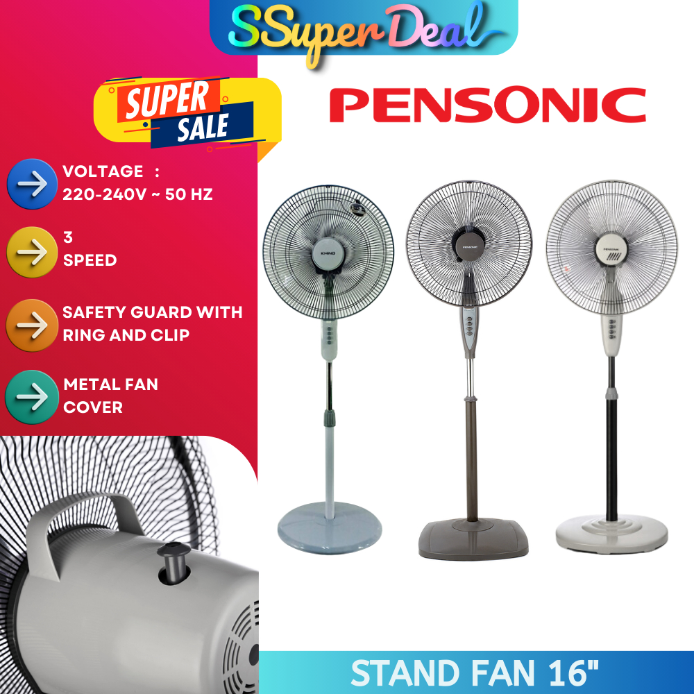 Pensonic 16-Inch Stand Fan | Shopee Malaysia