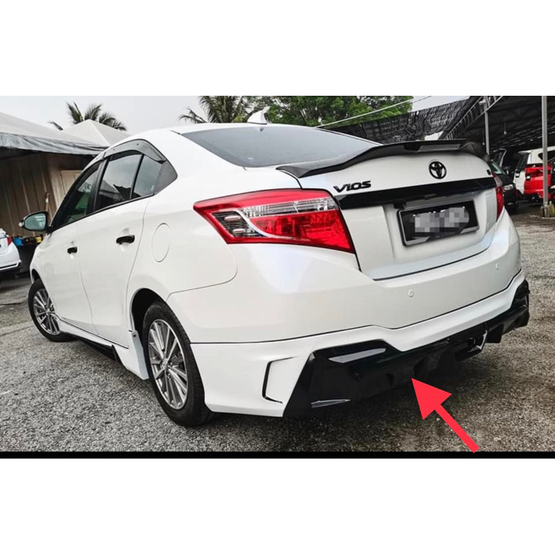 TOYOTA VIOS NCP150 2013” D68 REAR SKIRT PU NO PAINT | Shopee Malaysia