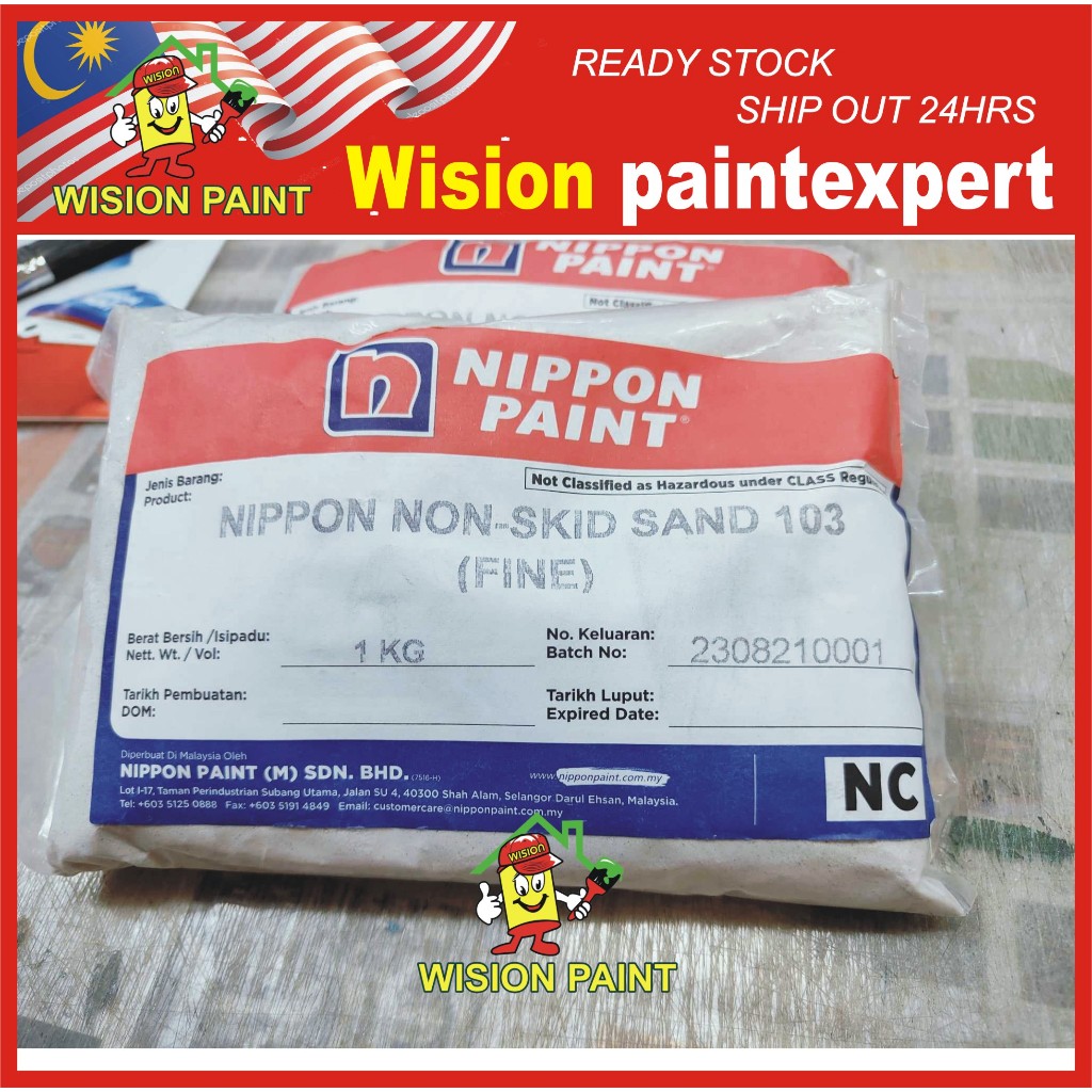 Nippon Paint Non-Skid SAND 103 Silica Anti Slip Powder 0.5KG / 1KG ...