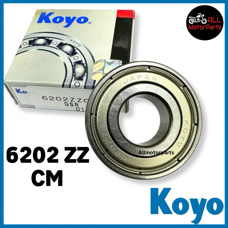 KOYO BEARING 6202 ZZ CM 6202 2RS CM 100% ORIGINAL KOYO MADE IN JAPAN ...