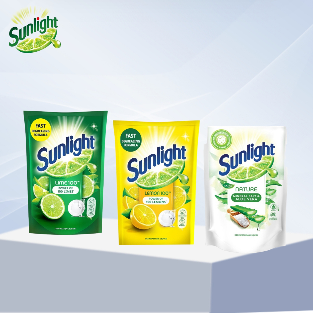 Sunlight Pencuci Pinggan Pek Isi Semula Limau / Lemon 700ml | Shopee ...