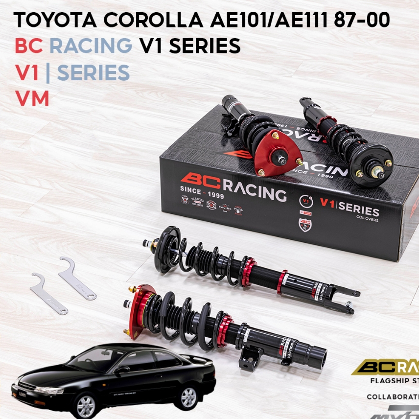 BC Racing V1 Series High Low Soft Hard Adjustable Absorber for Toyota ...