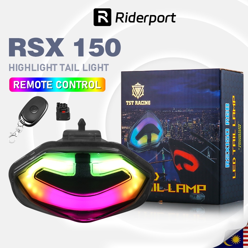 TST LED TAIL LAMP HONDA RSX RSX150 LAMPU BELAKANG RSX (13+ Colour Mode ...