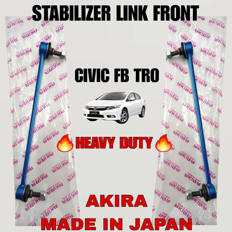HEAVY DUTY HONDA CIVIC FB TRO 12-2017 YFront Rear Absorber Link ...