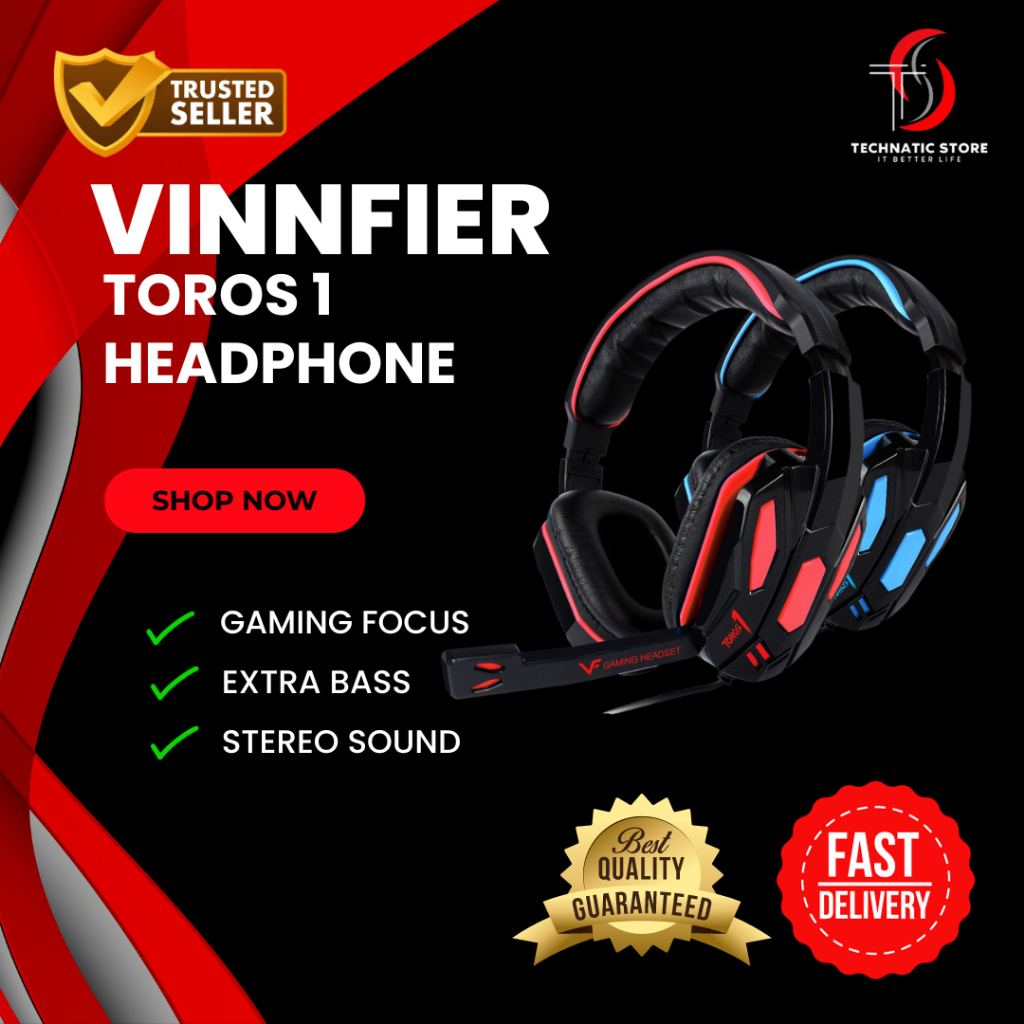 Toros 1 Pro Gaming Headset | Shopee Malaysia