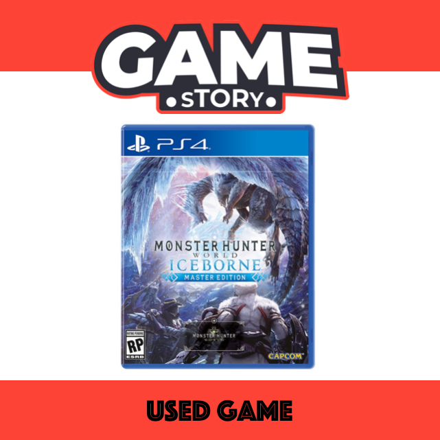 USED PS4 Monster Hunter World Iceborne 怪物猎人世界冰原 Game | Shopee Malaysia