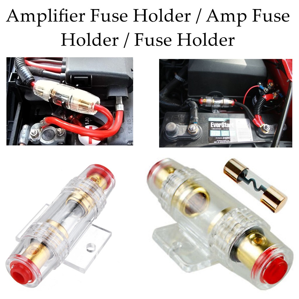 12V Car Power Amp FUSE 60A (Housing with Fuse) | Shopee Malaysia
