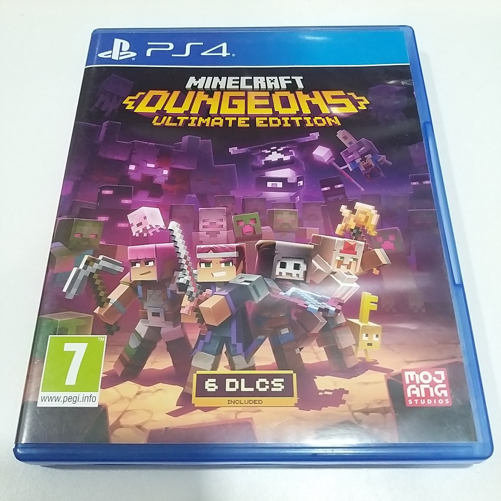 PS4 GAME MINECRAFT DUNGEONS ULTIMATE EDITION [USED] | Shopee Malaysia