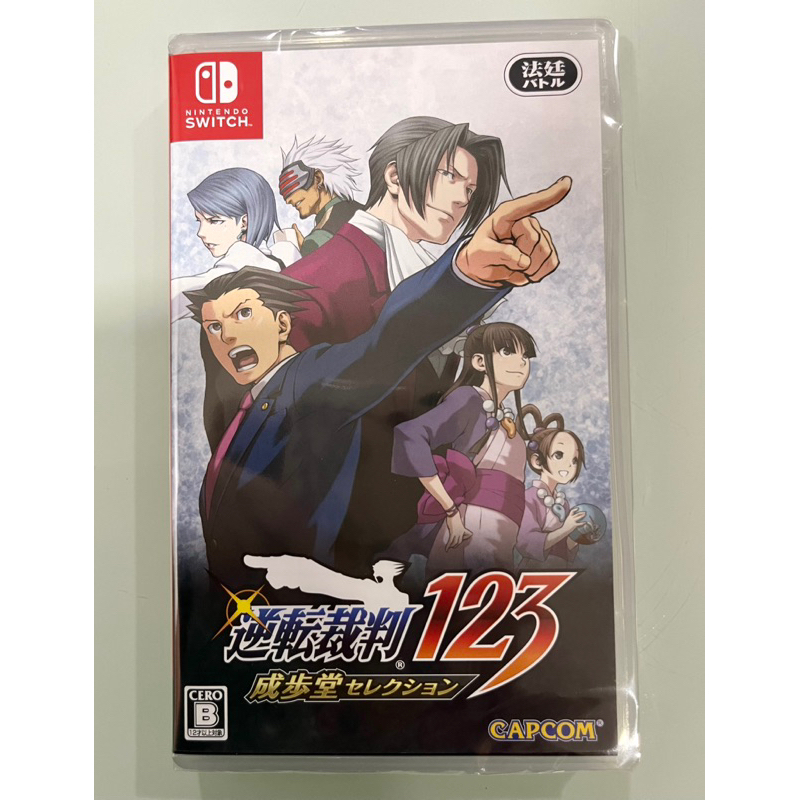 Nintendo Switch Phoenix Wright Ace Attorney Trilogy (Eng/Chi/New ...