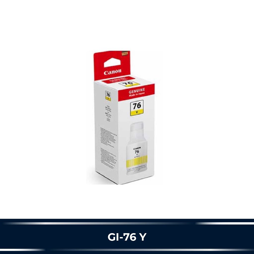 Canon GI-76 BK GI-76 C GI-76 M GI-76 Y for printer models GX5070/GX6070 ...