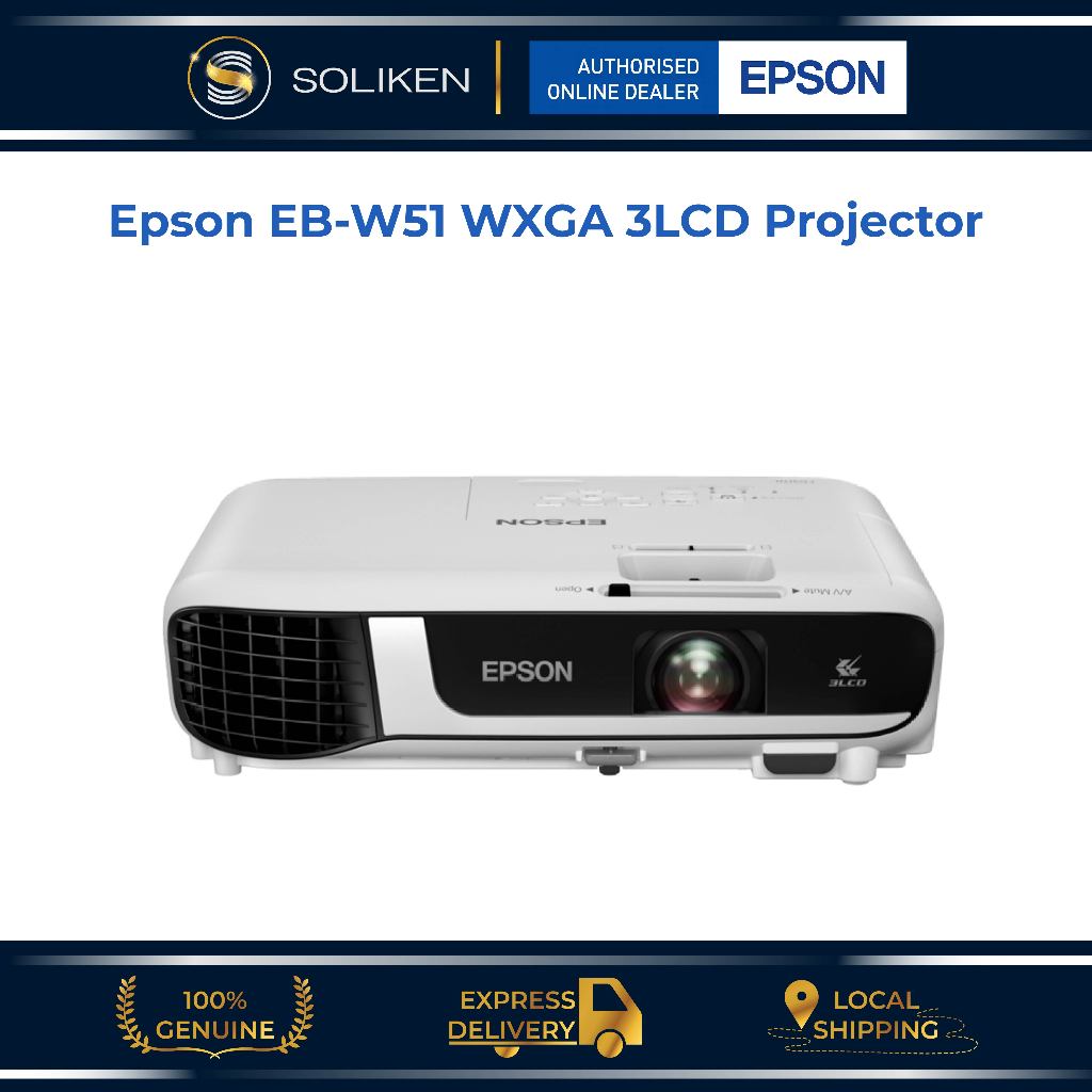 Epson EB-W51 WXGA 3LCD Projector | Shopee Malaysia