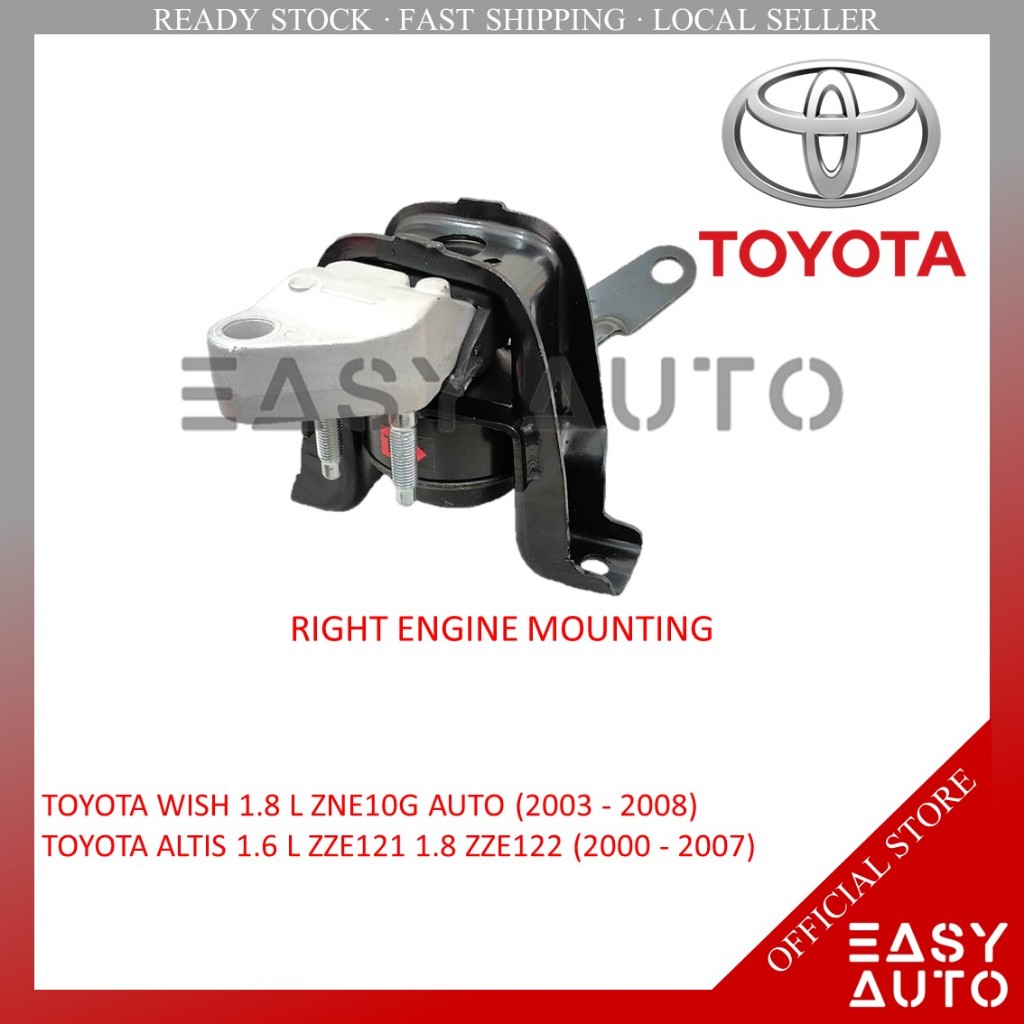 TOYOTA WISH 1.8 L ZNE10G AUTO/ALTIS 1.6 L ZZE121 AUTO 1.8 L ZZE122 ...