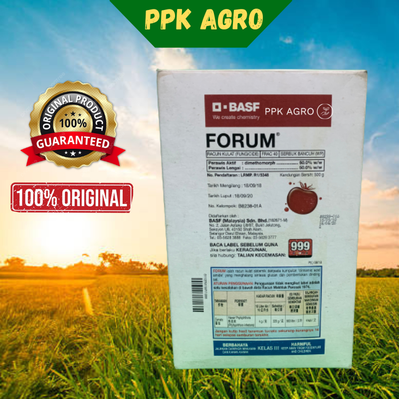 500GM Forum BASF Dimethomorph 50.0% Racun Kulat Durian Kanker Batang ...