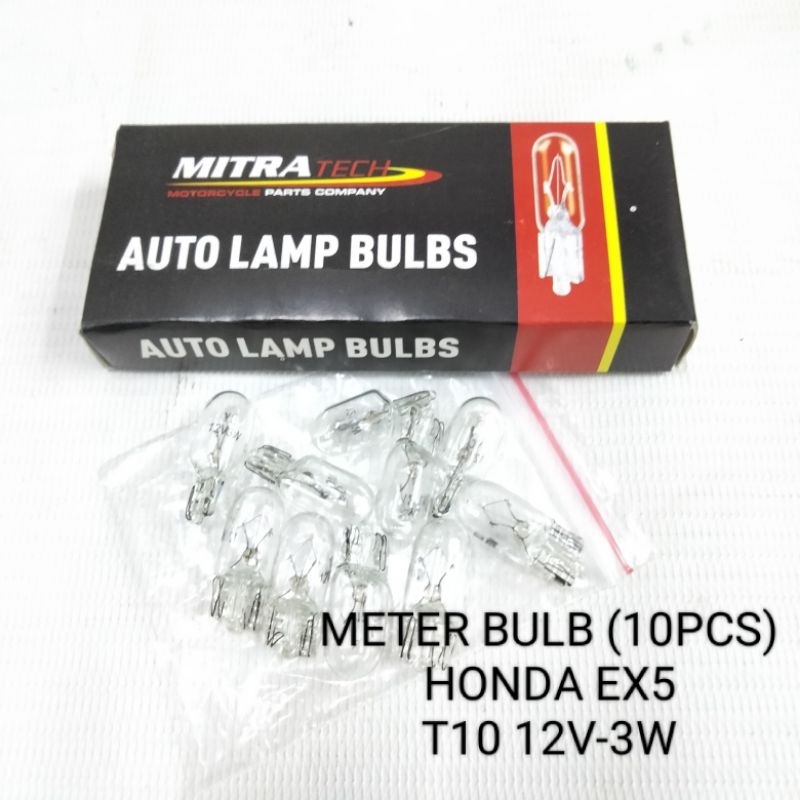 HONDA EX5 EX5 DREAM WAVE100 WAVE110 WAVE125 METER BULB (10PCS) MENTOL ...