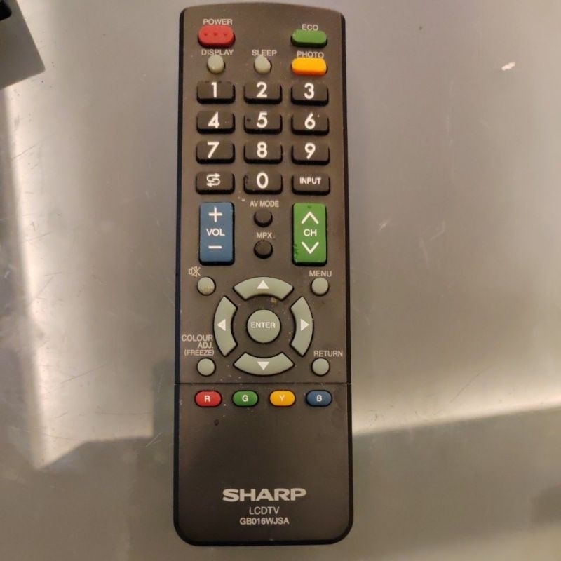 SHARP ORIGINAL GB016 LED TV REMOTE CONTROL GB016WJSA LC-32 LE240M LC 32 ...