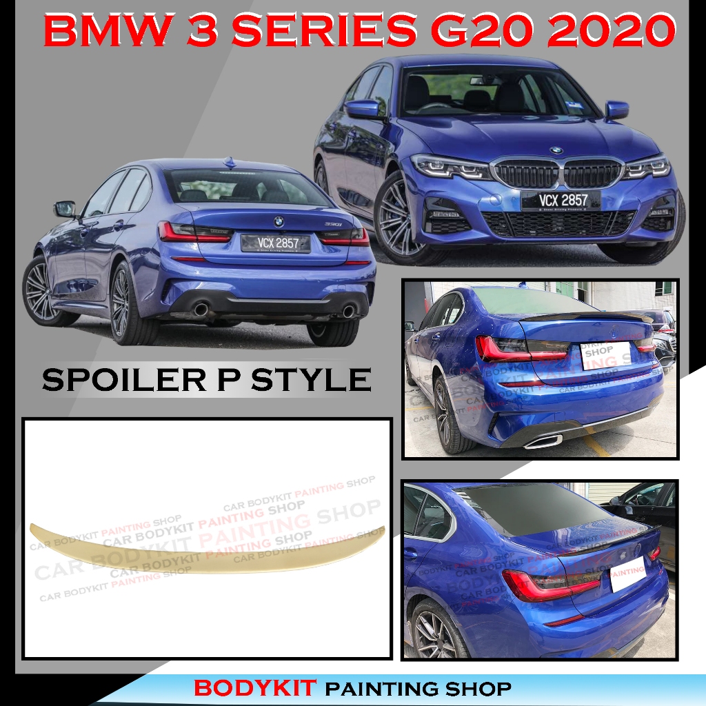 BMW 3 SERIES G20 2020 P STYLE CAR SPOILER REAR SPOILER DUCKTAIL ...