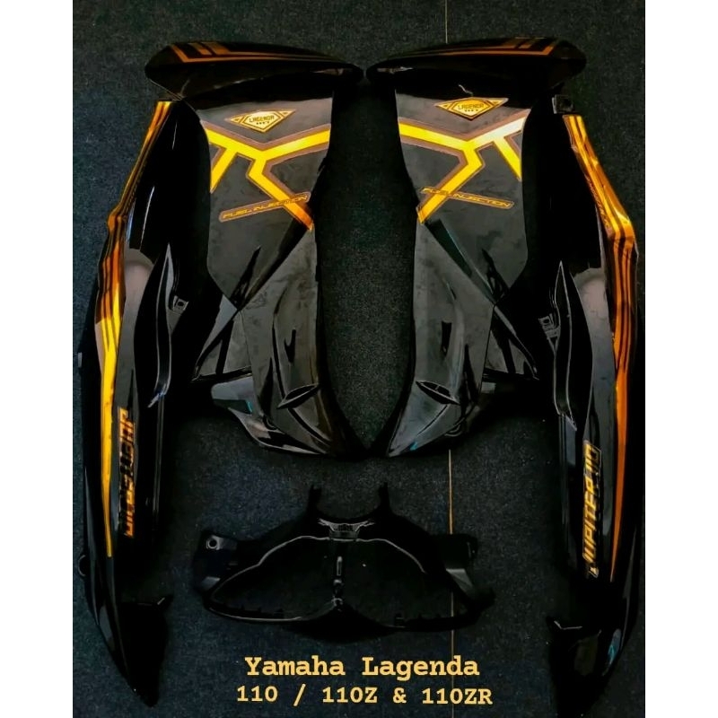 COVER SET LAGENDA NEW 110,110Z,110ZR STICKER CHROME /SIAP TAMPAL ...