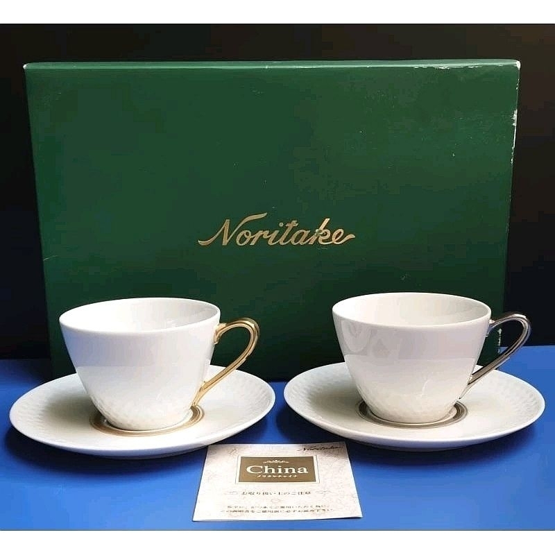 Noritake 2 Sets Made in Japan P5389/1605-6 Fine Porcelain Cupset in Original Box | Shopee Malaysia