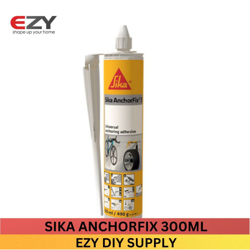 Sika AnchorFix-S Fast Curing Anchoring Adhesive 300ml | Shopee Malaysia