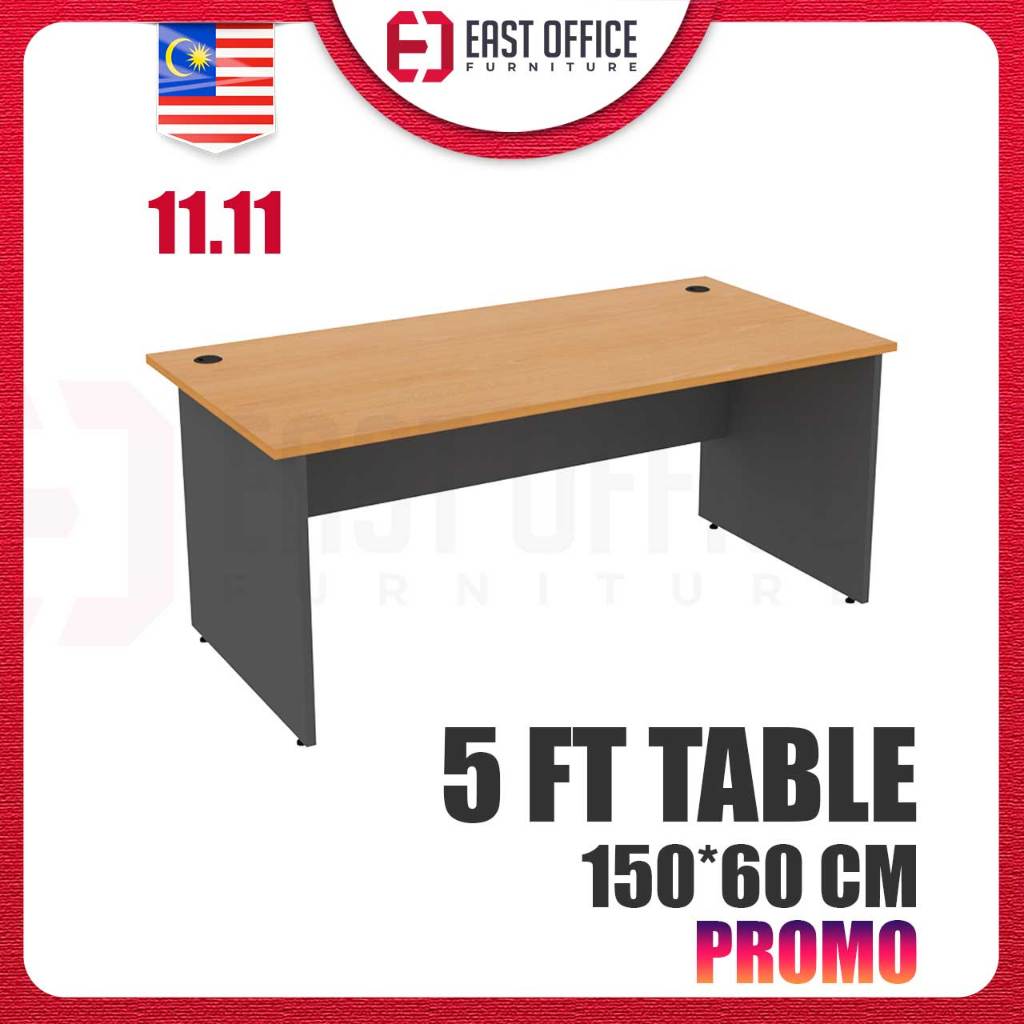 【PROMO】Eastoffice l 25mm Thick Table Top l Study Writing Desk Wood ...