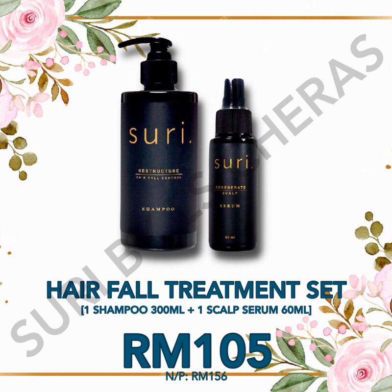🌹 ‼️PROMO‼️SURI by Lisa Surihani Hair Fall Treatment Set [1 SHAMPOO + 1 ...