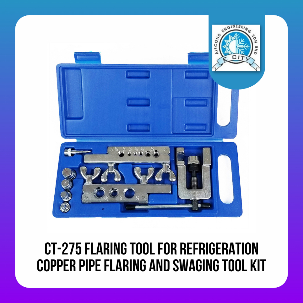 CT-275 Flaring Tool for Refrigeration Copper Pipe Flaring and Swaging ...