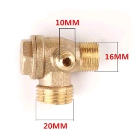 Brass Non-return Check Valve for 24L/ 50L Air Compressor ID775307 ...