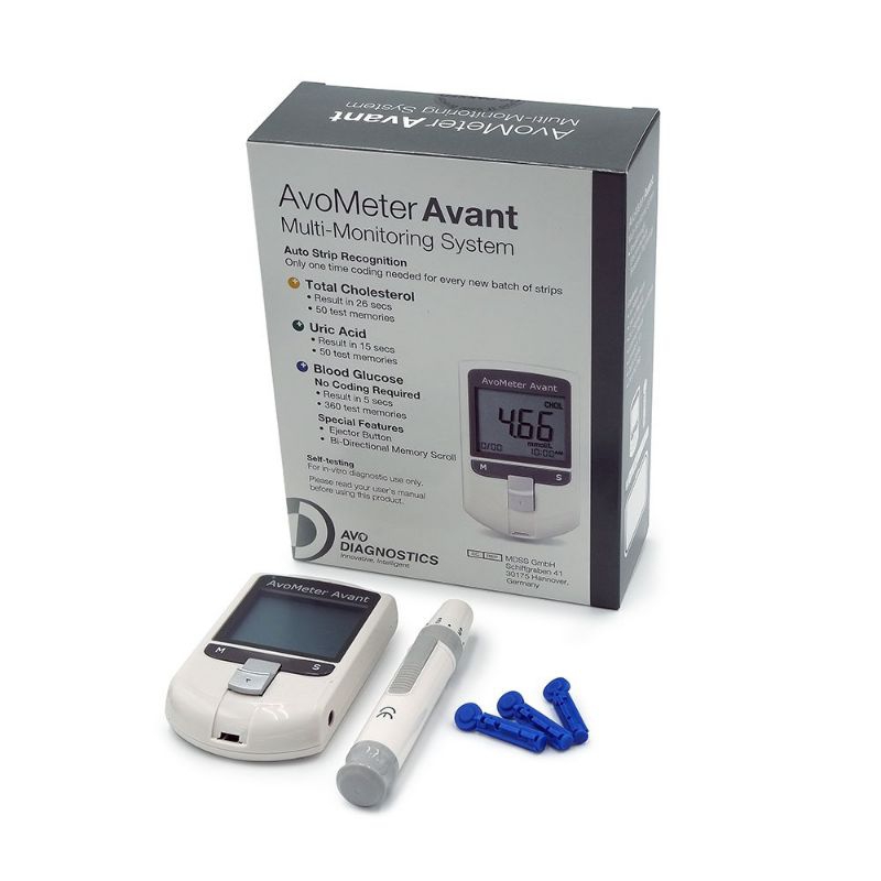 LIMITED OFFER !! AVOMETER AVANT 3 IN 1 (GLUCOSE, CHOLESTROL, URIC ACID ...