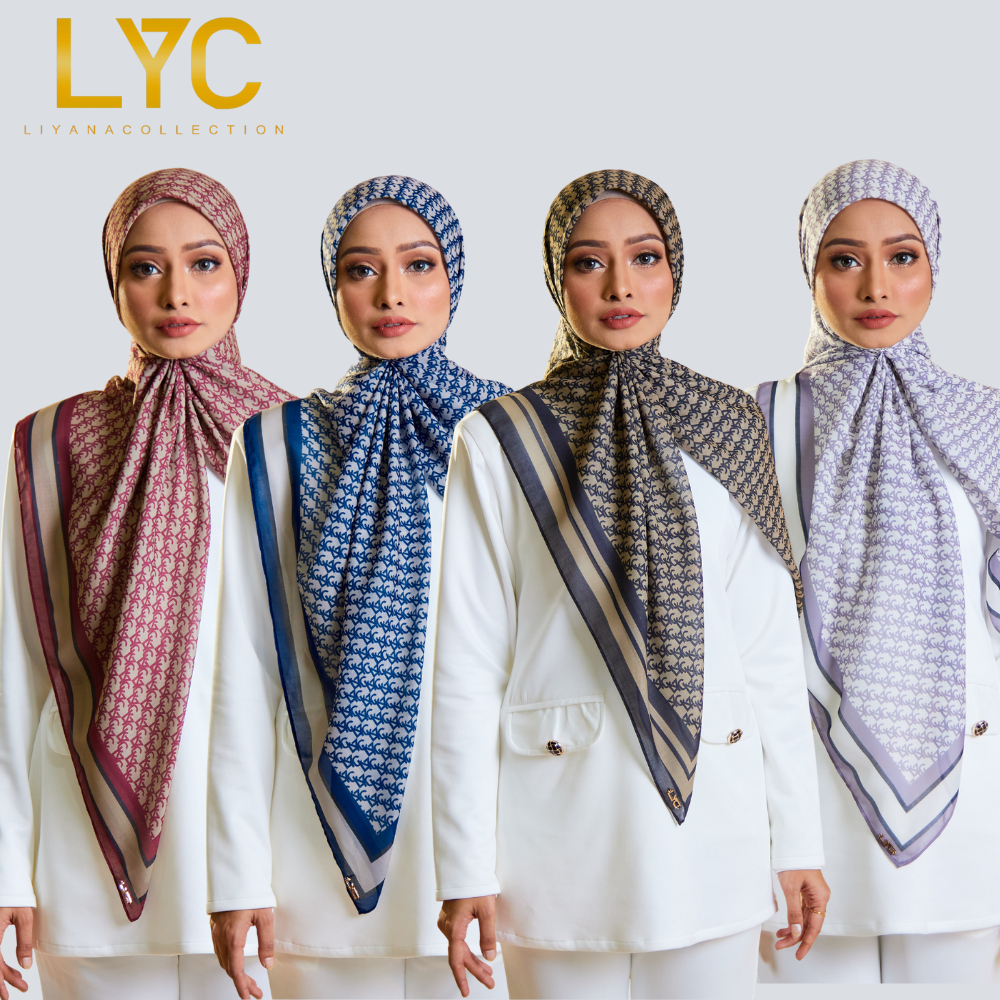 LYC Bawal Monogram By LiyanaCollection | Shopee Malaysia
