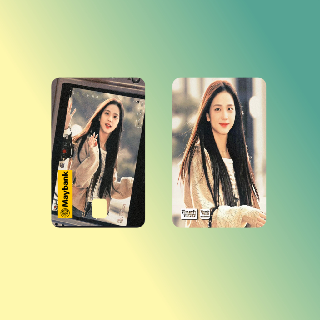 ( JISOO SERIES ) Touch n Go Card Sticker Cover TNG / MASTER / VISA ...
