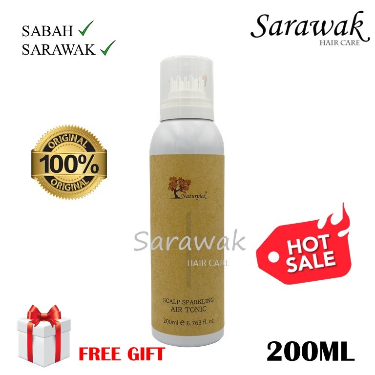 (FREE GIFT) Naturplex Scalp Sparkling Air Tonic 200ml | Shopee Malaysia
