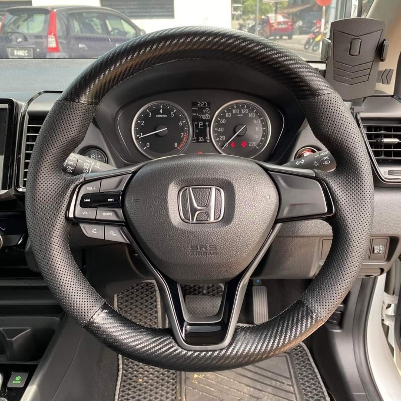 Perodua Ativa Myvi G3 2022 Axia 2023 Carbon Design Leather Suede Car ...