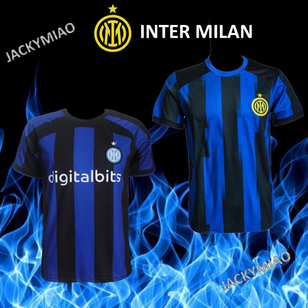 INTER MILAN - MEN WOMEN FOOTBALL CLUB JERSEY LOGO SULAM (BAJU JERSI ...