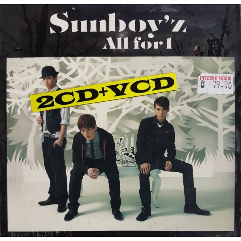 Sunboy'z (张致恒/ 麦子豪/ 陈伟霆) - All For 1 (2CD+VCD) | Shopee Malaysia