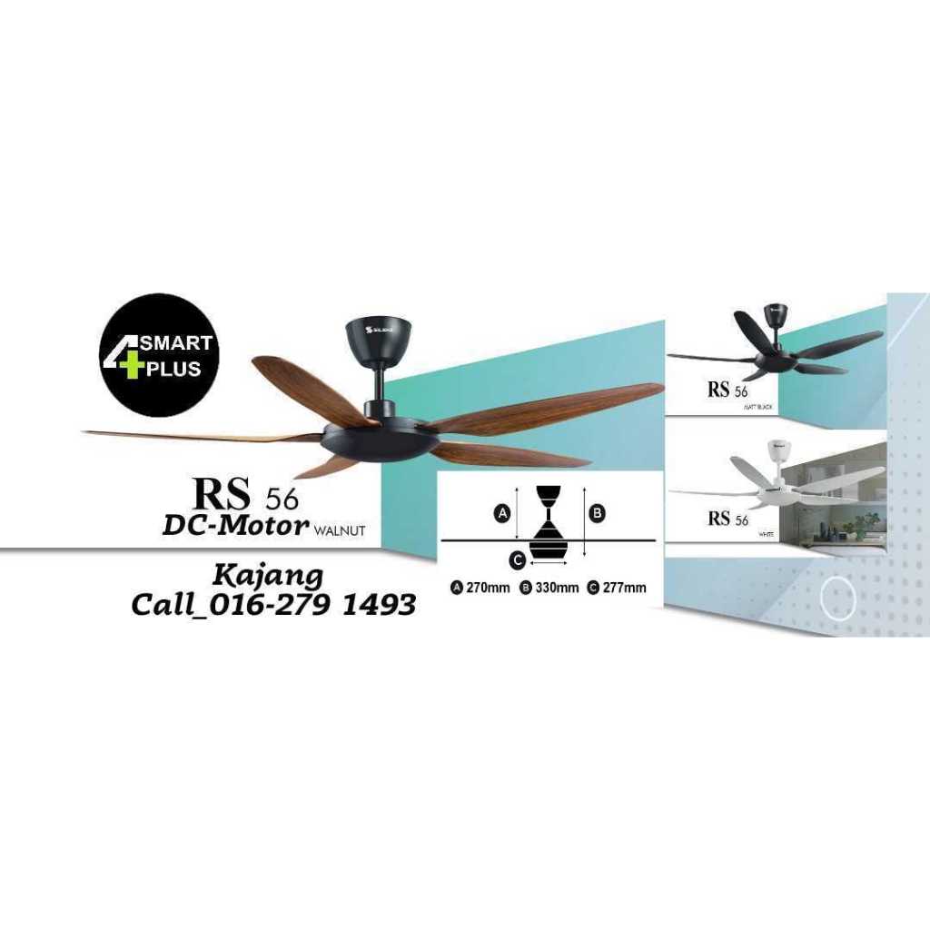 SILENZ RS56 CEILING FAN 56" DC MOTOR 7F+7R SPEED | Shopee Malaysia
