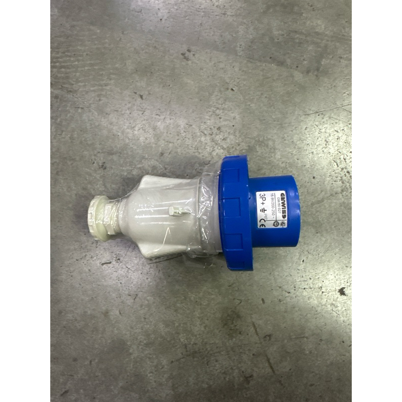 Gewiss 16A 4pin industrial interlocked plug IP67 240V | Shopee Malaysia