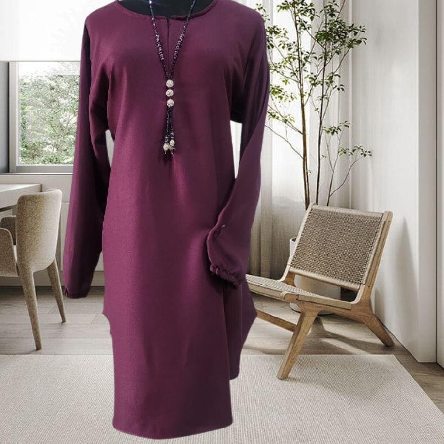 BLOUSE MUSLIMAH SIMPLE BLOUSE LABU VIRAL tangan geta (part 2) | Shopee ...