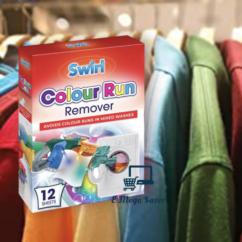 🇬🇧Swirl Colour Run Remover Sheets (12sheets) | Shopee Malaysia