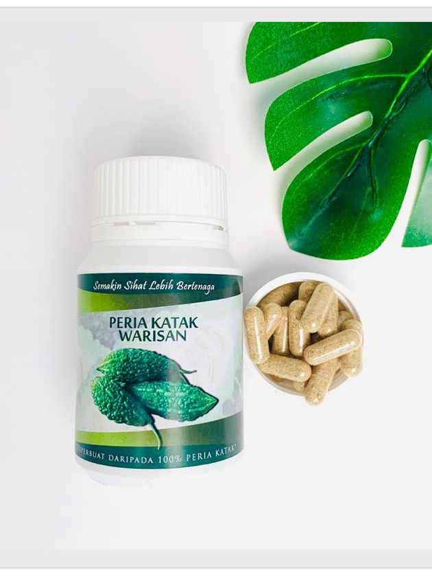 BITTER GOURD CAPSULE | KAPSULE PERIA KATAK ORIGINAL PERIA KATAK WARISAN ...