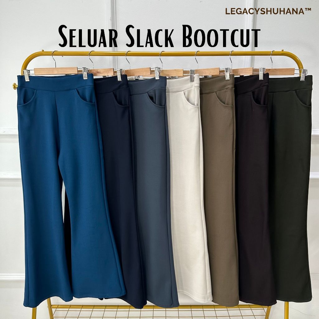Shuhana Women Long Trousers New Fashion Slack Bootcut Female Cotton ...
