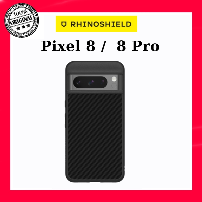 Rhinoshield solidsuit carbon fiber casing for Pixel 8 / Pixel 8 Pro ...