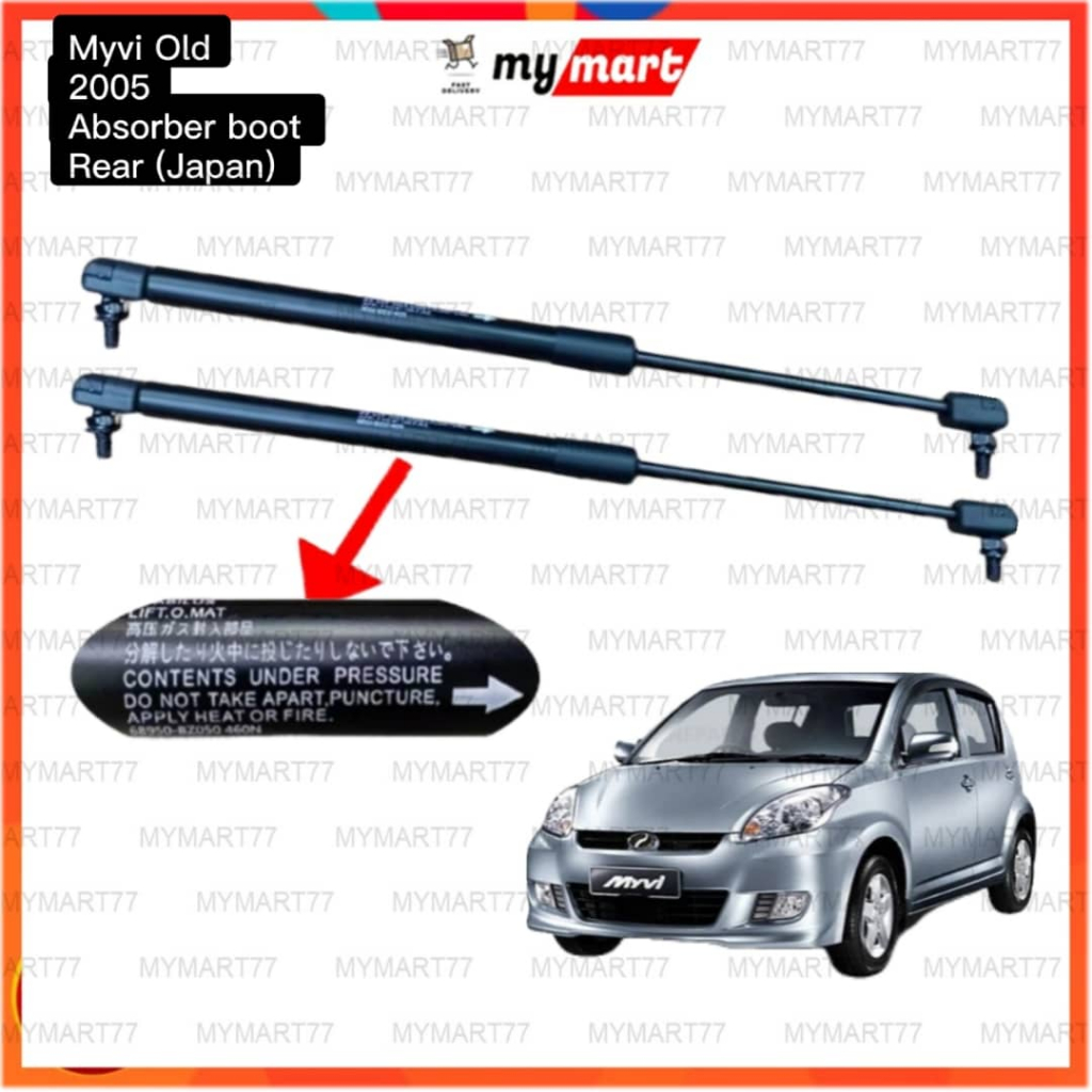 Myvi Old 2005-2010 Perodua Myvi All Model Rear Boot Damper G/Spring ...